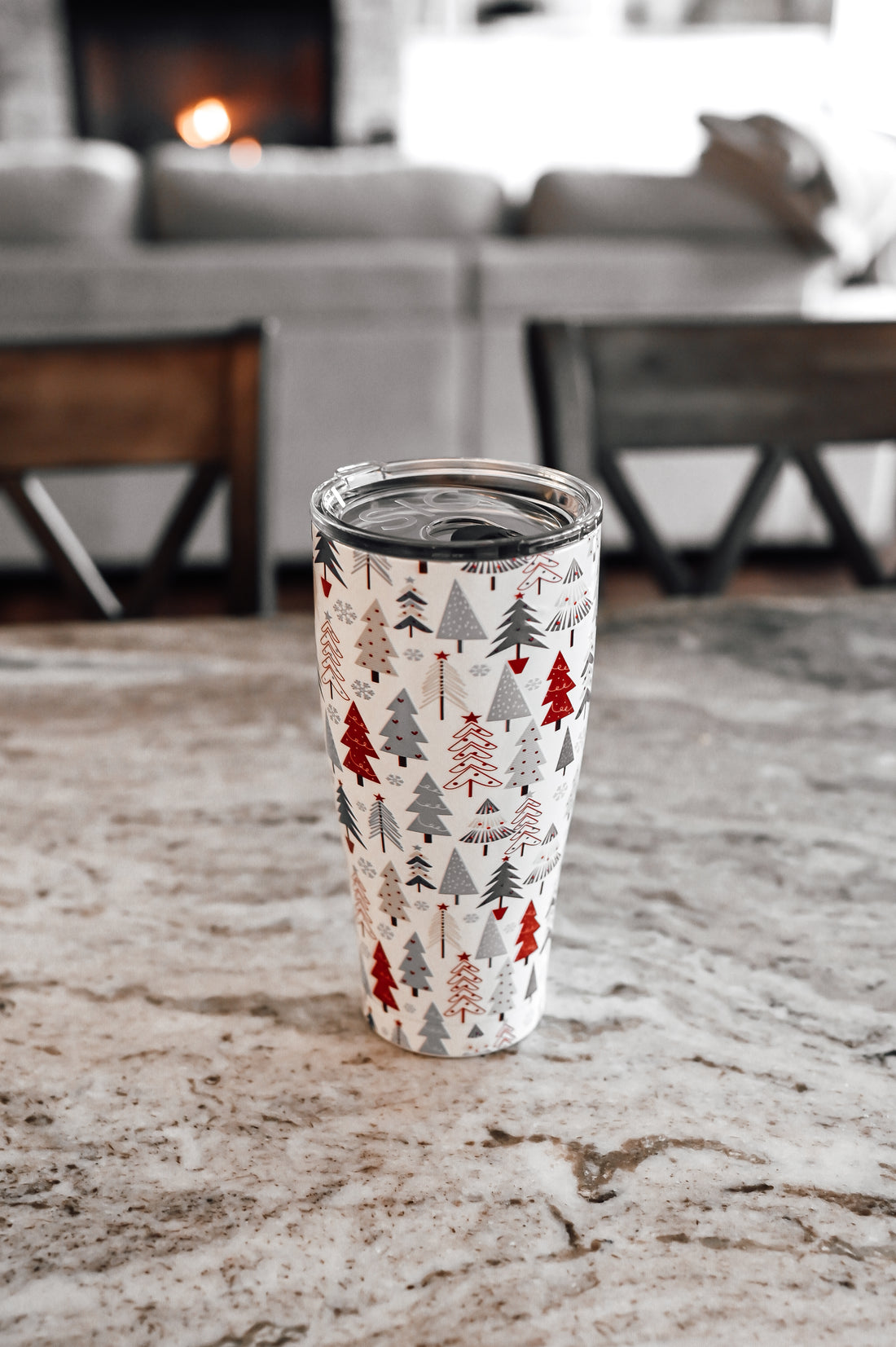 Christmas Tumbler Cup / Holiday Insulated Mug – OAK + IVY