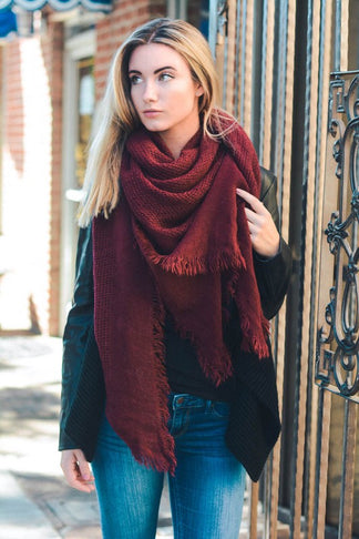 Open Weave Scarf *FINAL SALE* – OAK + IVY